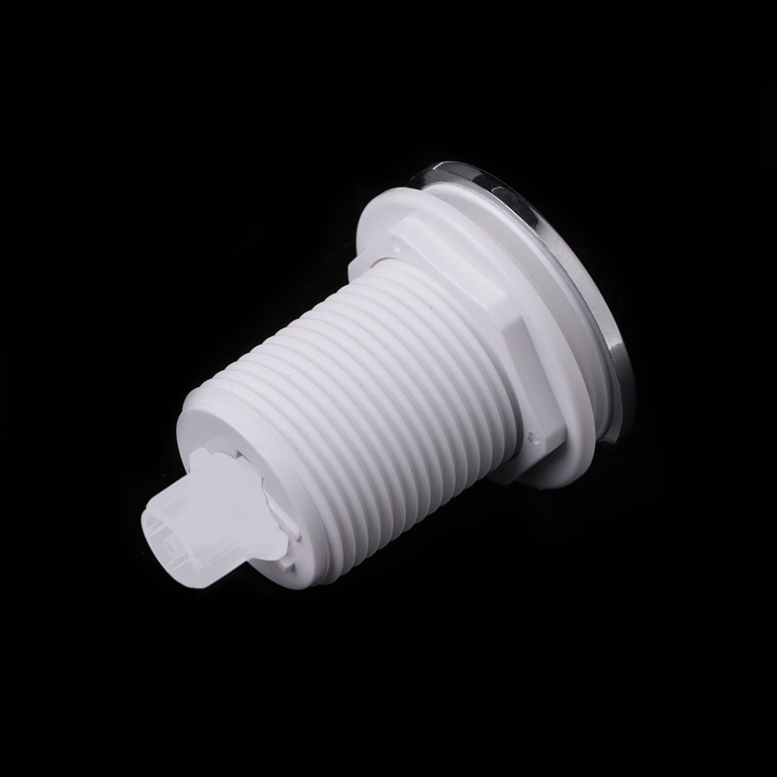 Yuly Professional Garbage Disposal Turn On/Off Sink Top Air Switch Kit with Hose for Any Garbage Disposal Unit and Bathtub Push Button Switch On Off Waterproof Momentary Led Control Lever Handle