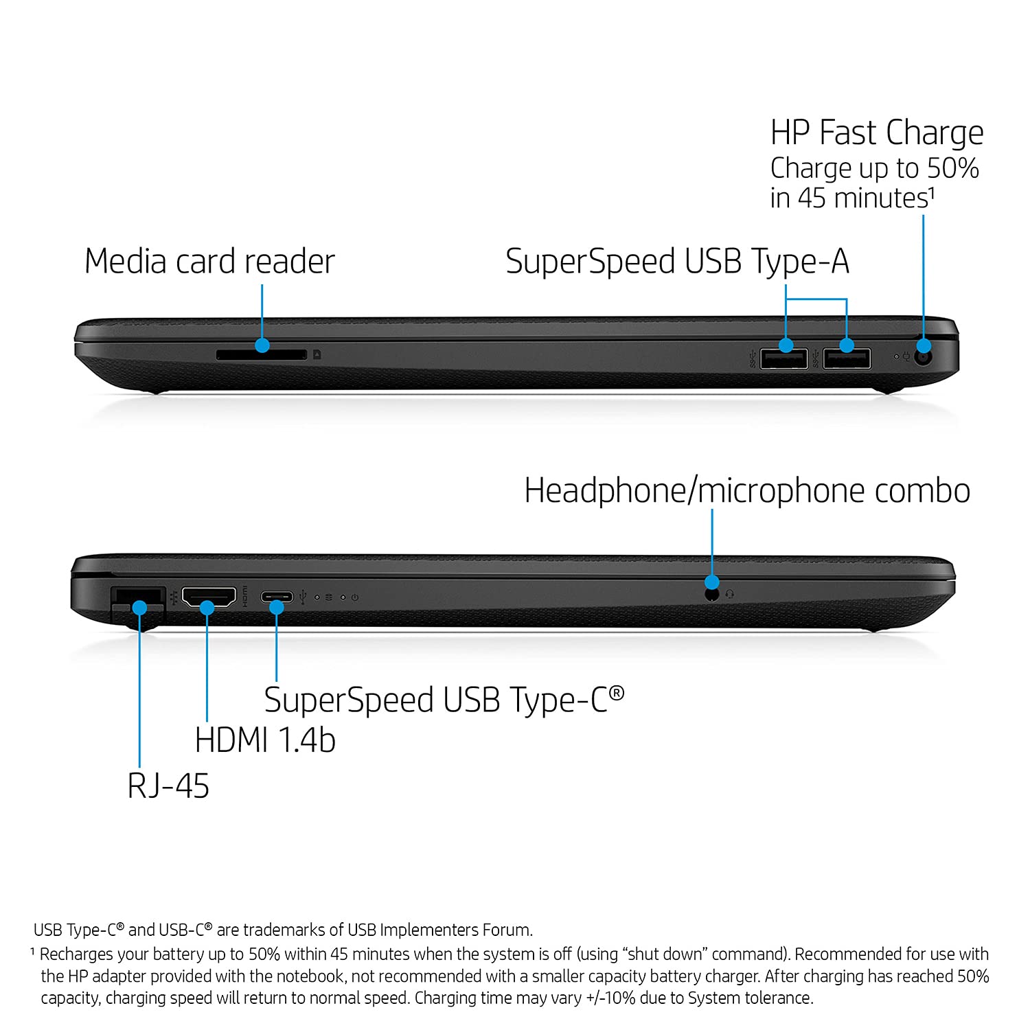 HP Pavilion Laptop (2021 Latest Model), 15.6" FHD Display, Intel Celeron Processor, 32GB DDR4 RAM, 1TB SSD, Online Conferencing, Webcam, HDMI, WiFi, Bluetooth, Windows 10