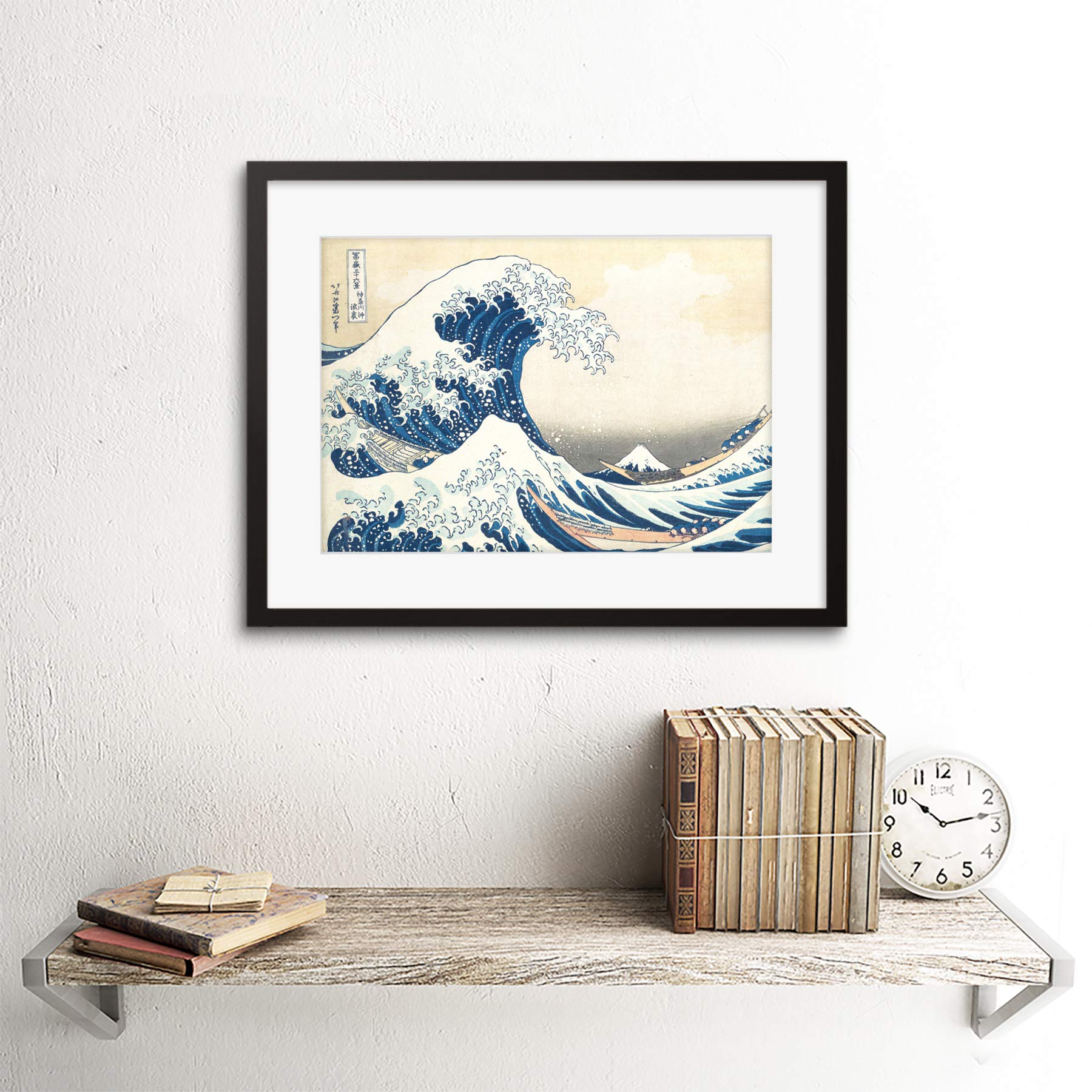 Hokusai Great Wave off Kanagawa Framed Wall Art Print