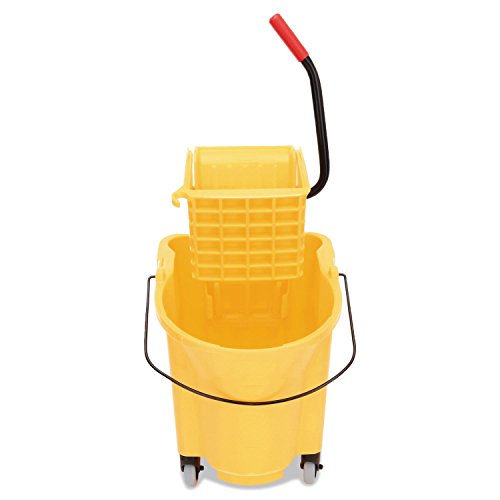Rubbermaid Commercial 758088Yw Wavebrake 35 Quart Bucket/Wringer Combinations Yellow