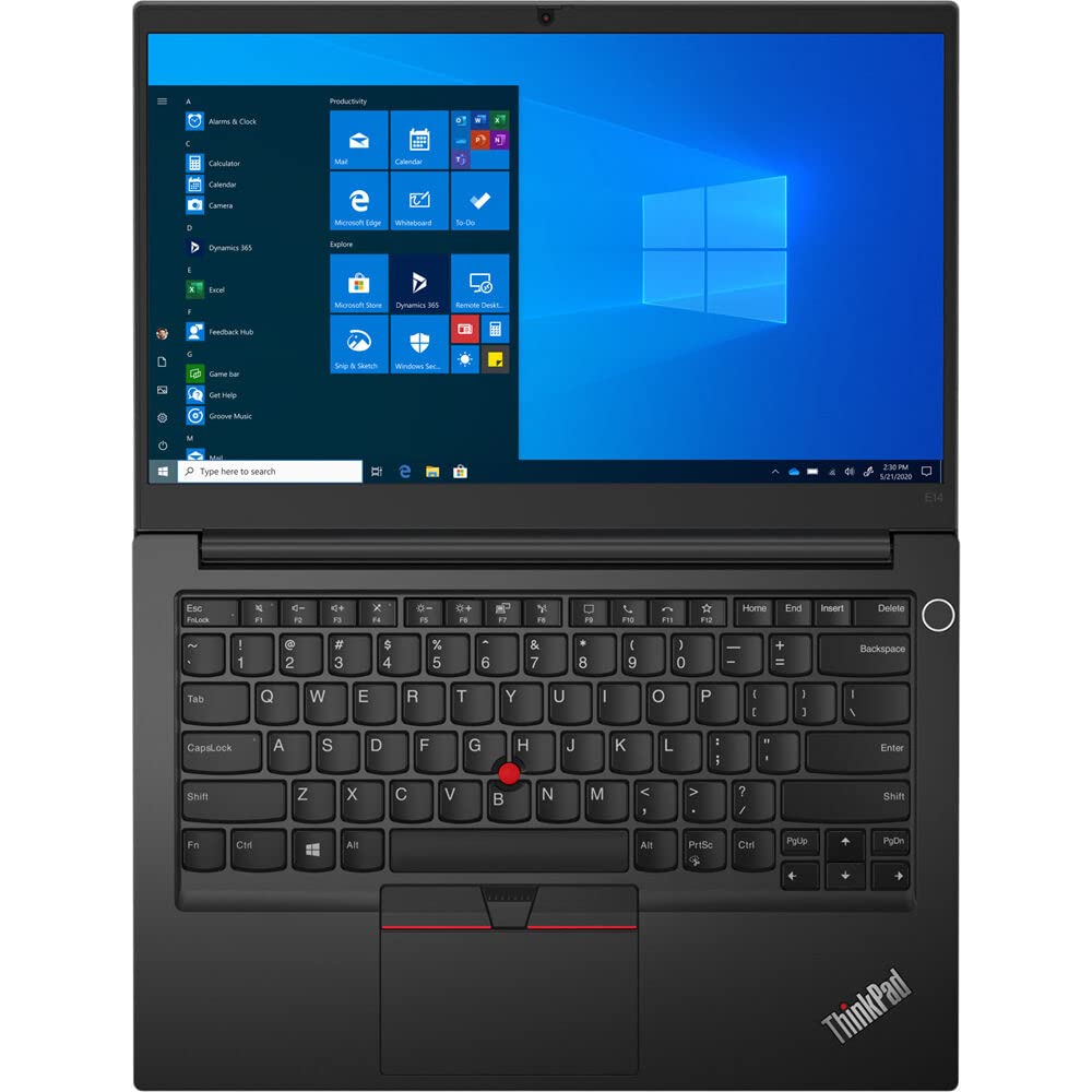 ist computers 2022 Lenovo ThinkPad E14 14" FHD (Intel 4-Core i7-1165G7, 32GB DDR4 RAM, 1TB SSD) Full HD 1080p IPS Business Laptop, Thunderbolt 4, Backlit, Webcam, Fingerprint, Windows 10/11 Pro