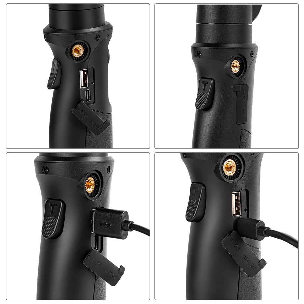 Hohem iSteady Pro 4 3-Axis Action Camera Gimbal with IPX4 Splash Proof for Hero 10/9 8/7/6/5/4 Osmo Action and Other Action Cameras