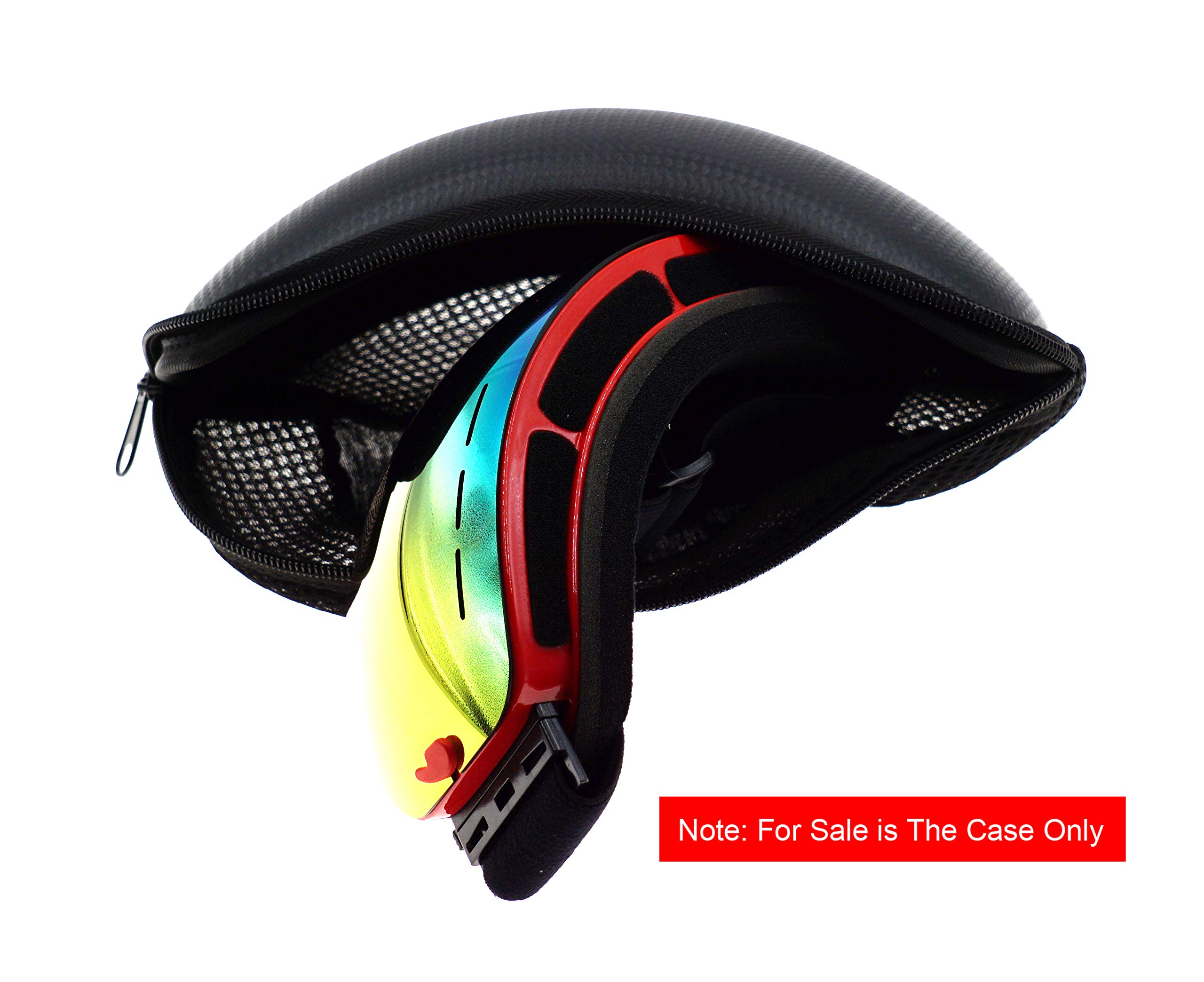 Hot Rides Ski Snowboard Goggle Case Goggle Hard Protective Carrying Cover For Spherical Lens