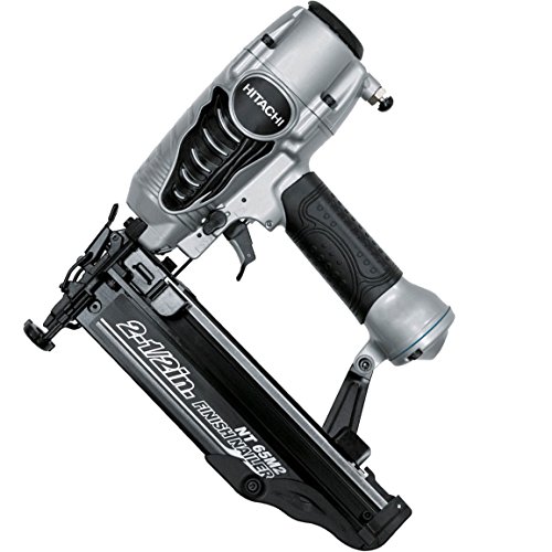 Hitachi NT65M2S 16-Gauge Finish Nailer with Integrated Air Duster, 2-1/2-Inch, Silver (Discontinued by the Manufacturer)
