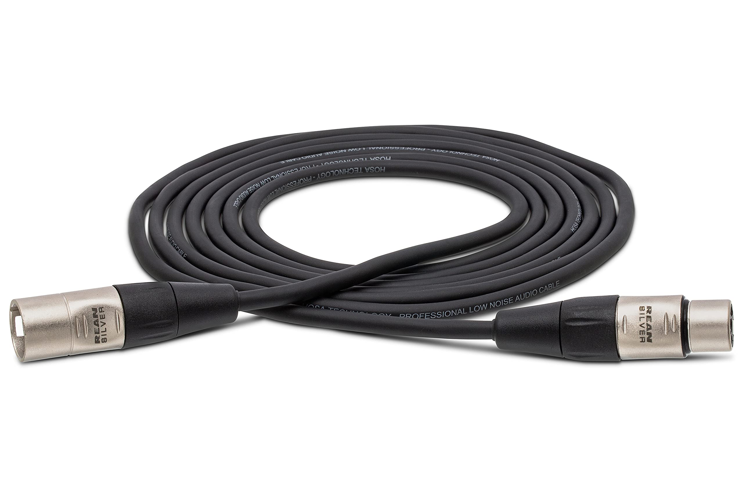 Hosa HXX-003 REAN XLR3F to XLR3M Pro Balanced Interconnect Cable, 3 feet