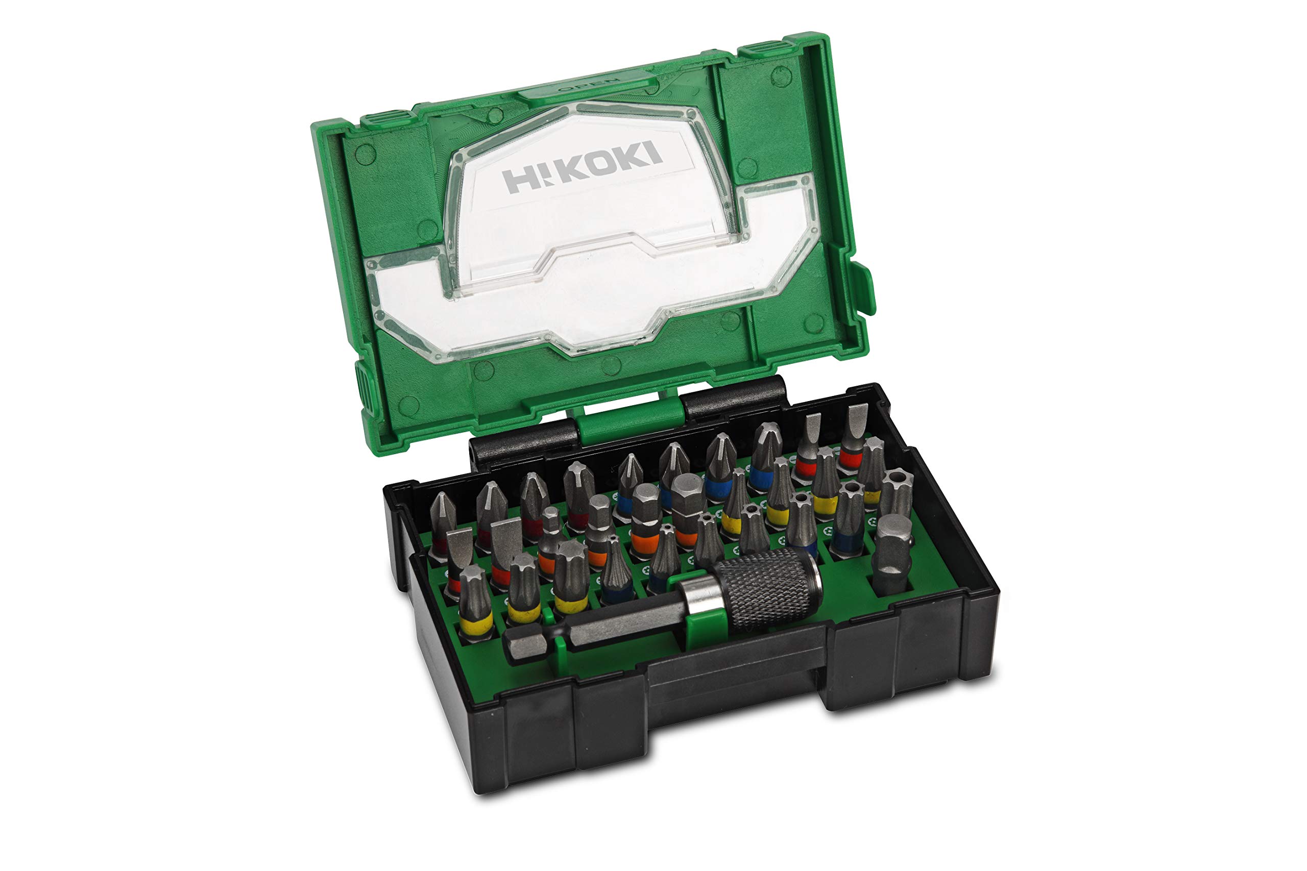 Hitachi 400.300.19 Stackable Accessory Bit Set (32 Pieces)