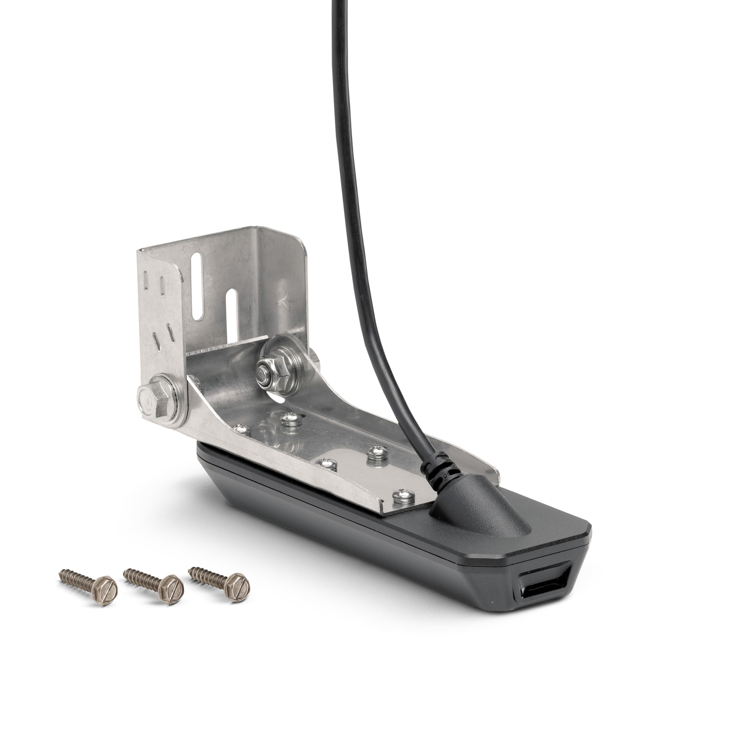 Humminbird 710280-1 XM 9 HW MDI T HELIX (MEGA Down Imaging+) Dual Spectrum CHIRP with Temperature Transom Mount Transducer, Black