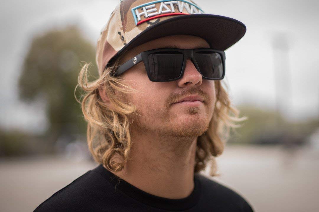 Heat Wave Visual Vise Sunglasses in Black