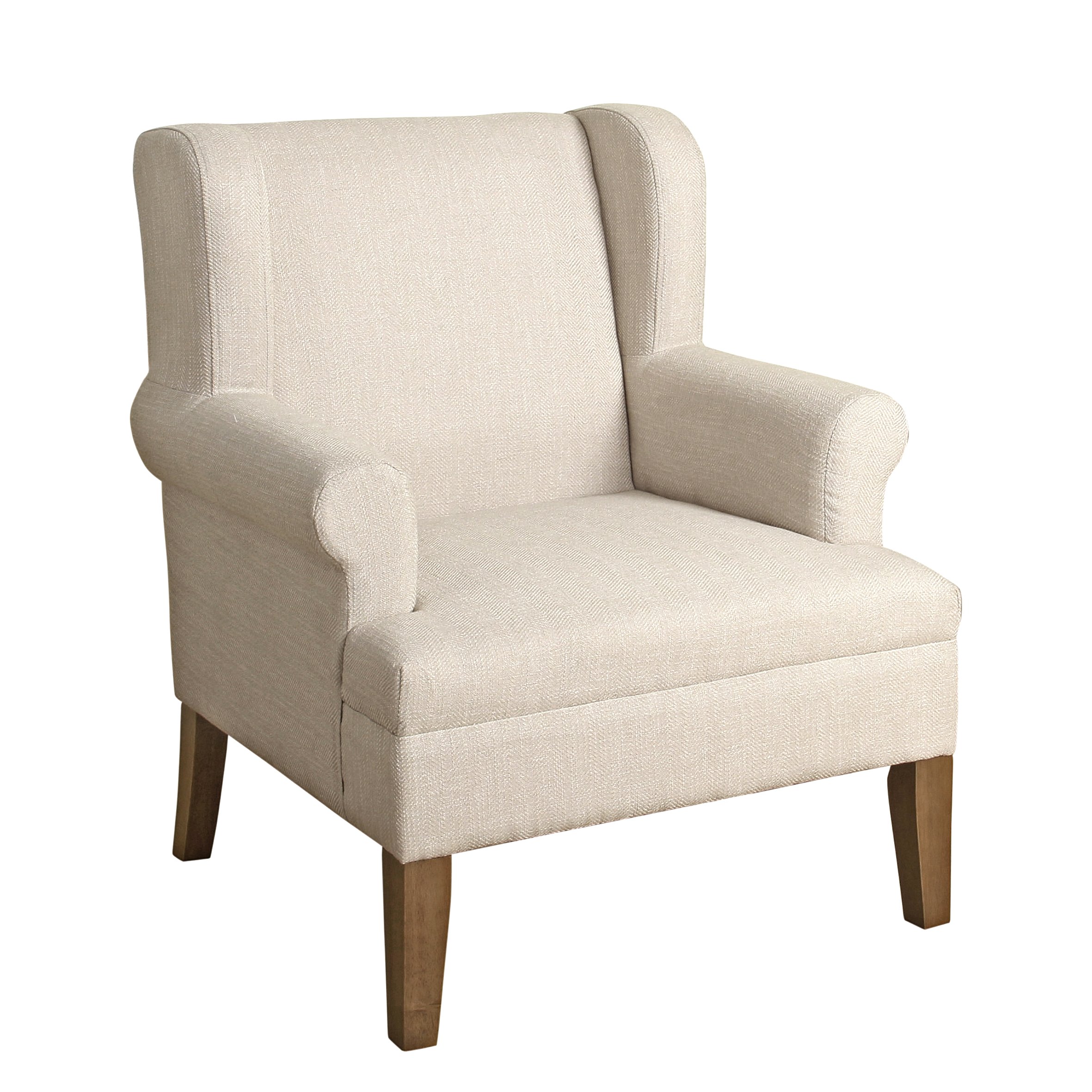 HomePop Swoop Arm Chair armchairs, Grey