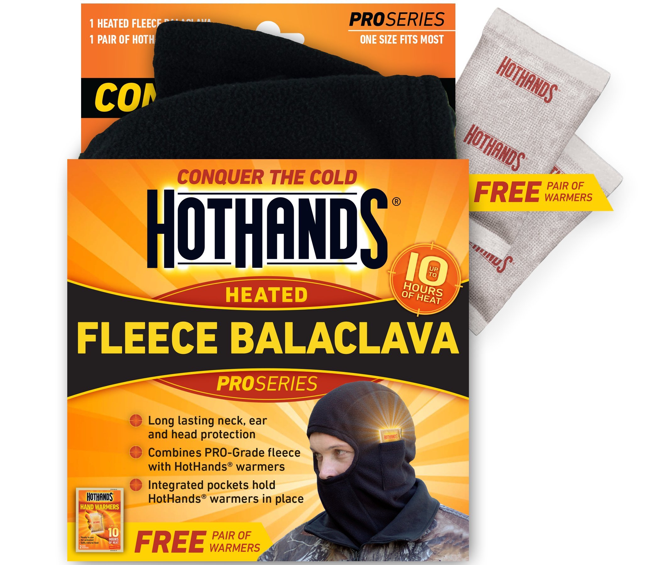 Hothands BALACLAVABLK Hot Hands Fleece Balaclava - Black