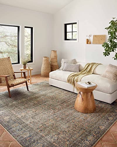 Loloi II Adrian Collection ADR-03 Terracotta/Multi 8'-6" x 11'-6" Area Rug