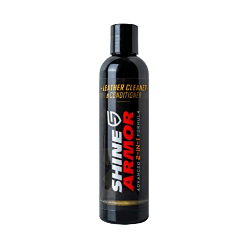 SHINE ARMOR Car Interior Cleaner & Leather Cleaner - Vehicle Detailing & Restoration, Cleaner & Conditioner Protector for Couches Car Interior