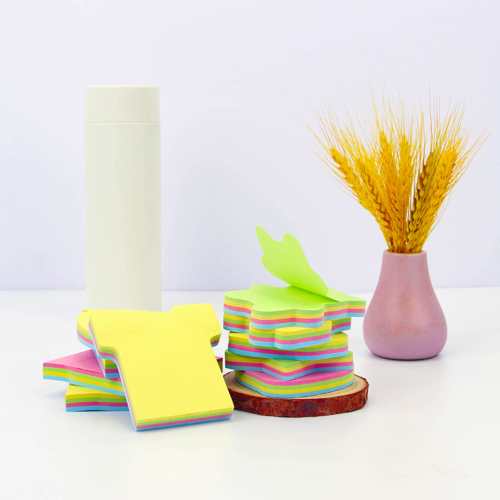 Holylight20 Pad Post it Notes, Cute Sticky Notes, Fun Sticky Notes, 3 x 3 Inches, 100 Pieces/Pad