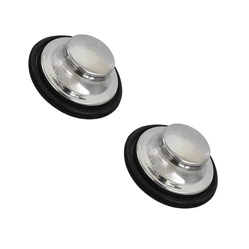 Zerodeko 6 Pcs Bathtub Drain Plug Bathtub Stopper Tub Drain Stopper Bath Tub Plug Garbage Disposal Plug Sink Stopper Kitchen Sink Plug Sealing Water Cover Stainless Steel