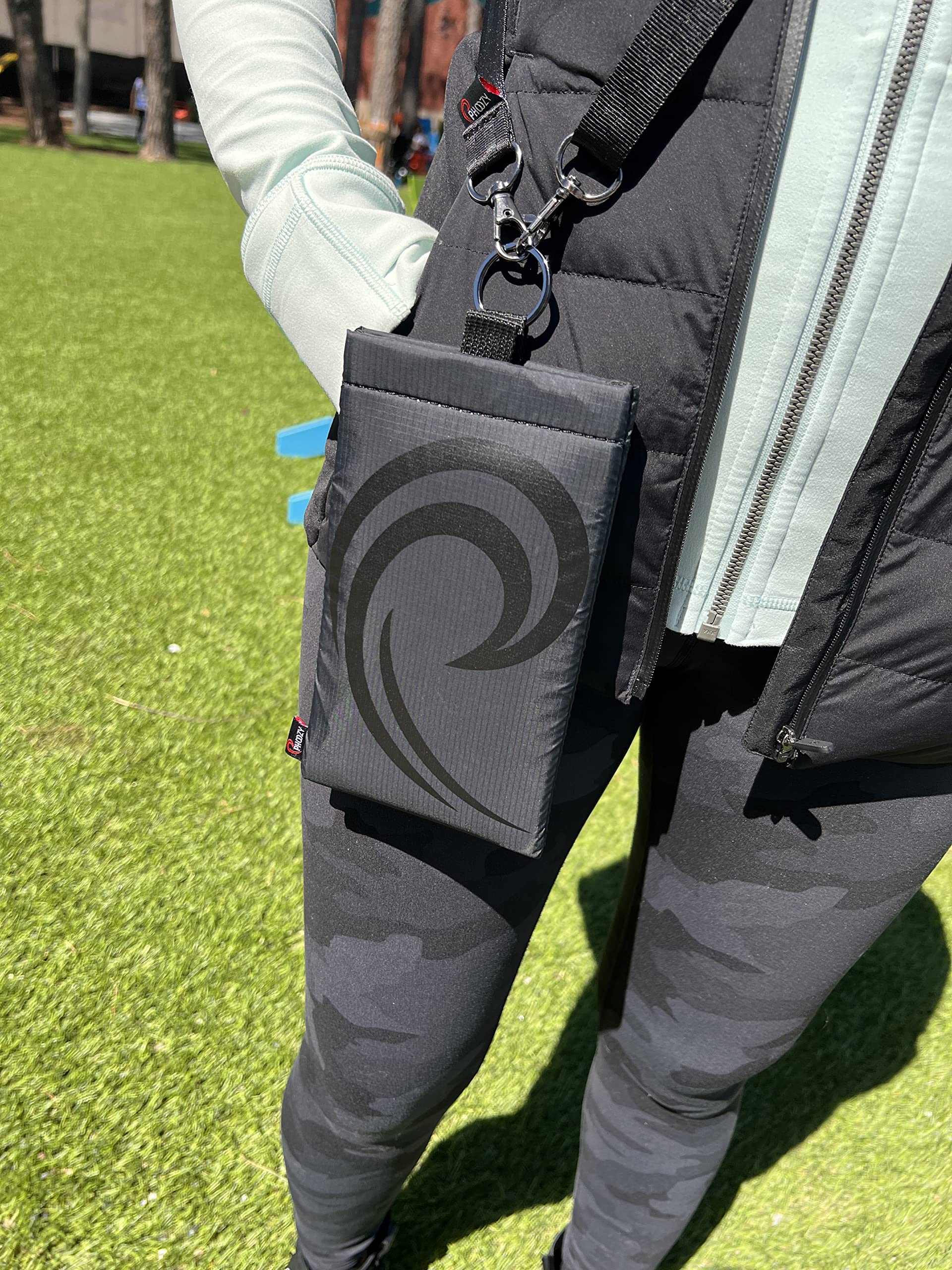 PHOOZY Apollo II Thermal Phone Case with AGION Lining and Keyring + Cross Body Strap for Easy Carry of The Apollo