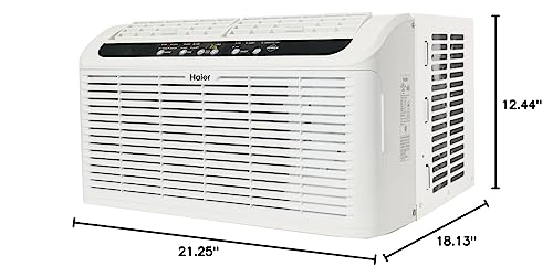 Haier ESAQ406T Serenity Series 6, 000 BTU 115V Window Air Conditioner with Ultra Quiet Sound Package