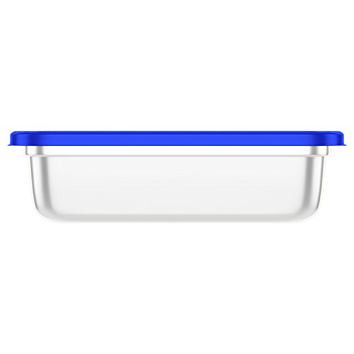 Ziploc Container with One Press Seal, Large Rectangle, 2 ct