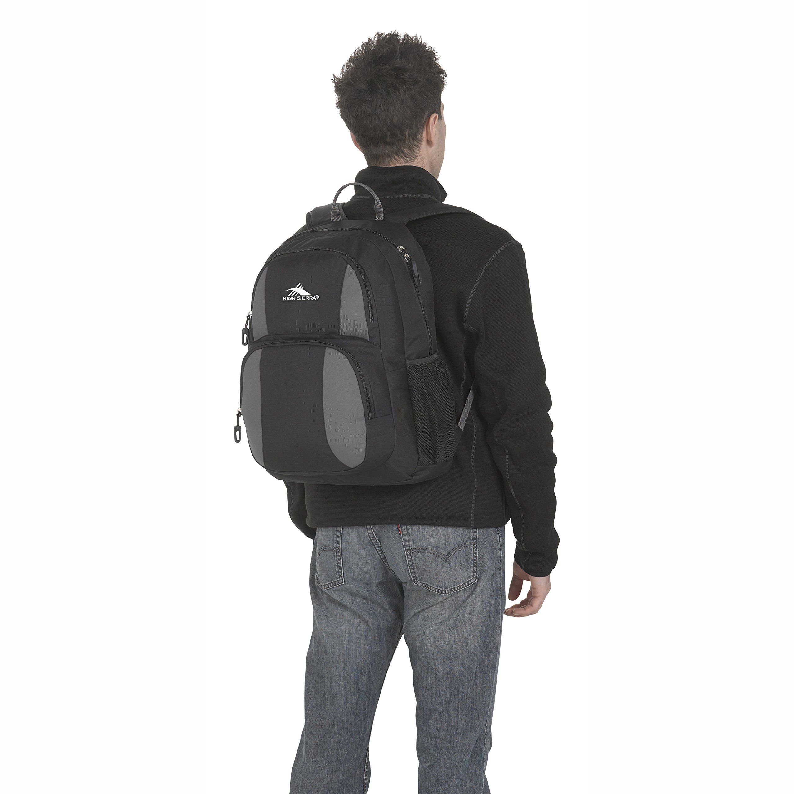 High Sierra Pinova Backpack Black/Slate Grey