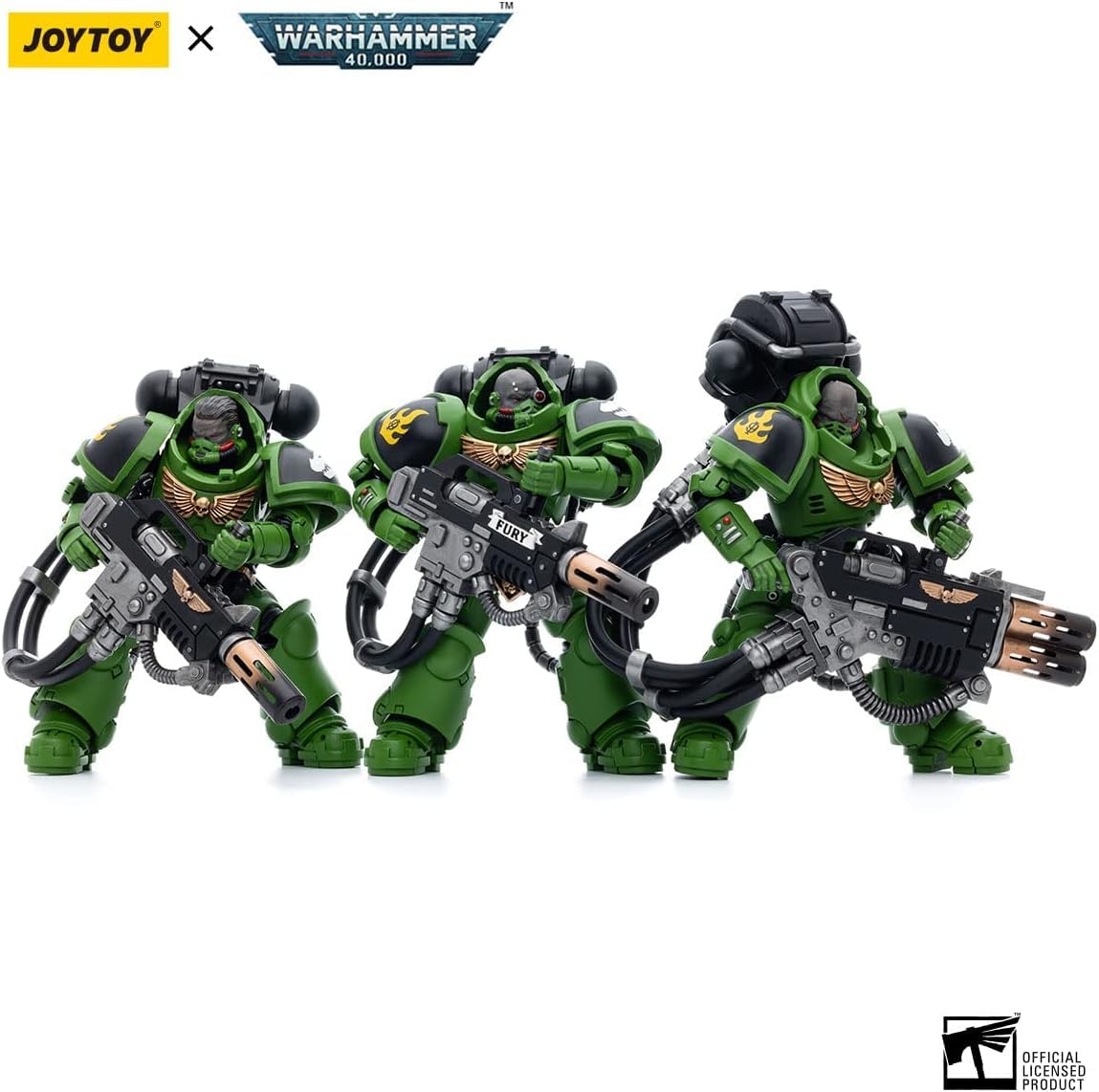 HiPlay JoyToy Warhammer 40K Salamanders Eradicators Brother Xavak 1:18 Scale Collectible Action Figure