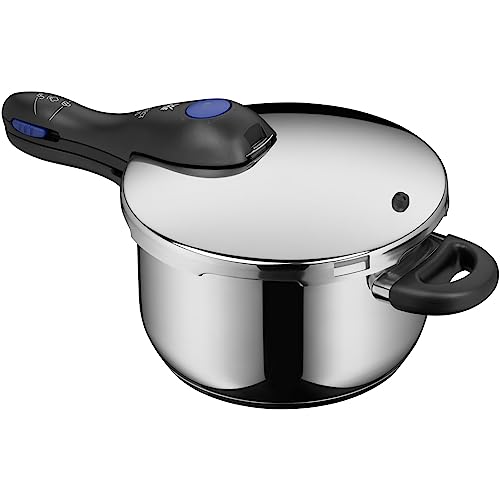 WMF Perfect Plus β Set with Quick Cooker Diameter 22 cm Diameter of 4 Litres and a Half + Body 3 Litres with Flame Protection, Cromargan Stainless Steel for Induction