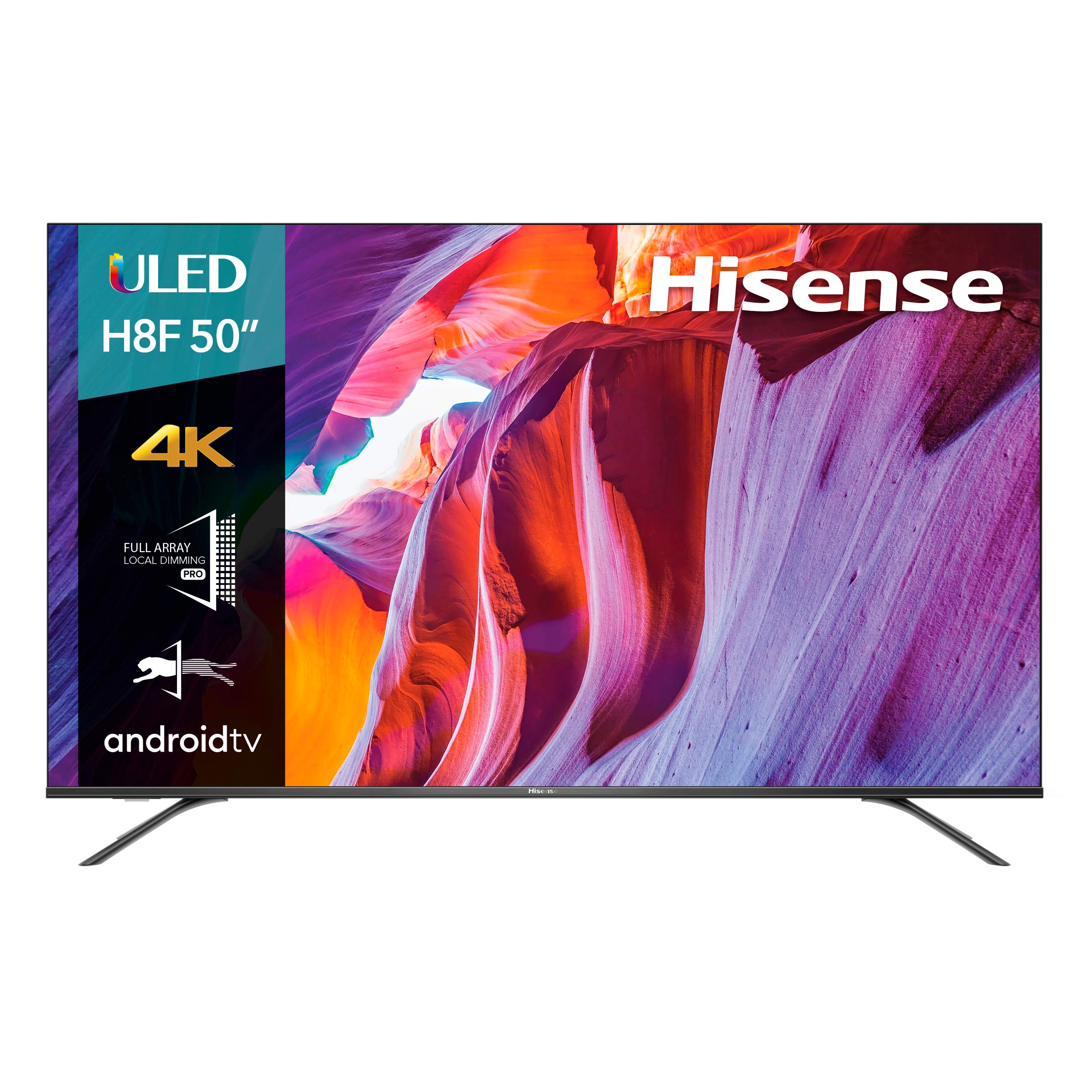 Hisense 50H8F 50-Inch 4K Ultra HD Android Smart ULED TV HDR10 (2019)