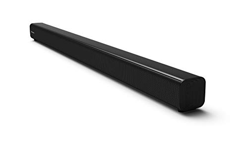 Hisense HS205 2.0ch Sound Bar, 60W, Roku TV ready, Enhance TV enjoyment, Bluetooth, HDMI ARC/Optical/AUX/USB, 3 EQ Modes, Black