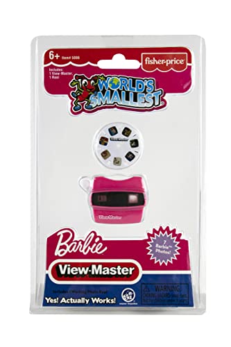 Worlds Smallest Barbie ViewMaster, Pink