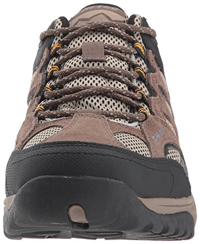 Hi-Tec Men's V-LITE Wild-FIRE Low I Waterproof Hiking Shoe, Taupe/Dune/core Gold, 12 Medium US