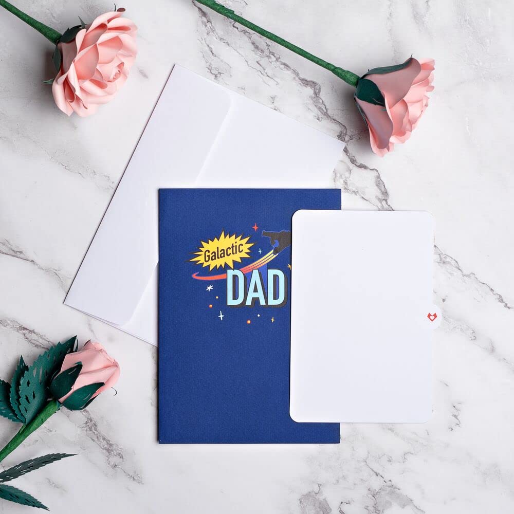 Lovepop Disney and Pixar Toy Story Buzz Lightyear Father’s Day Pop-Up Card – Father’s Day Card – Handcrafted 3D Pop-Up Greeting Card – Father’s Day Love Card, 5 x 7”