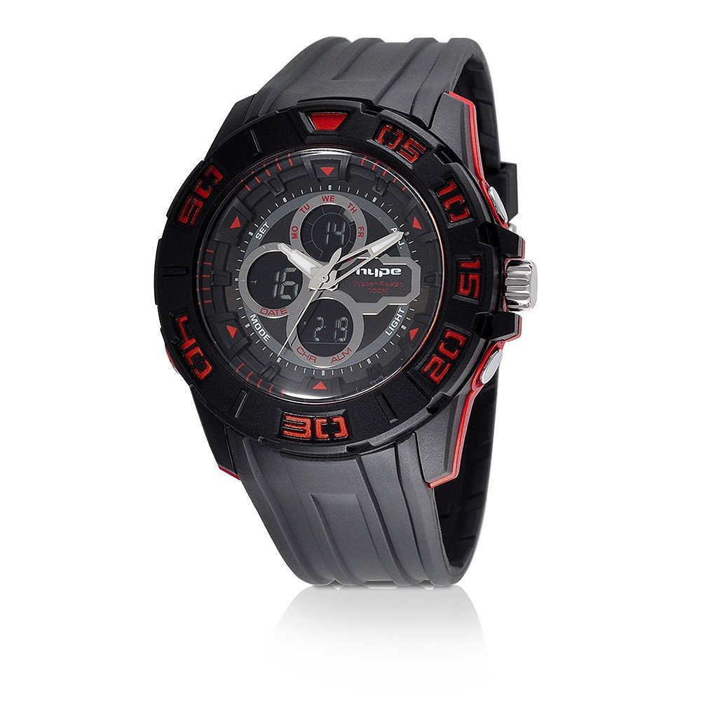 Hype Casual, Analog & Digital Watch 06AD1083-0AGA-LB