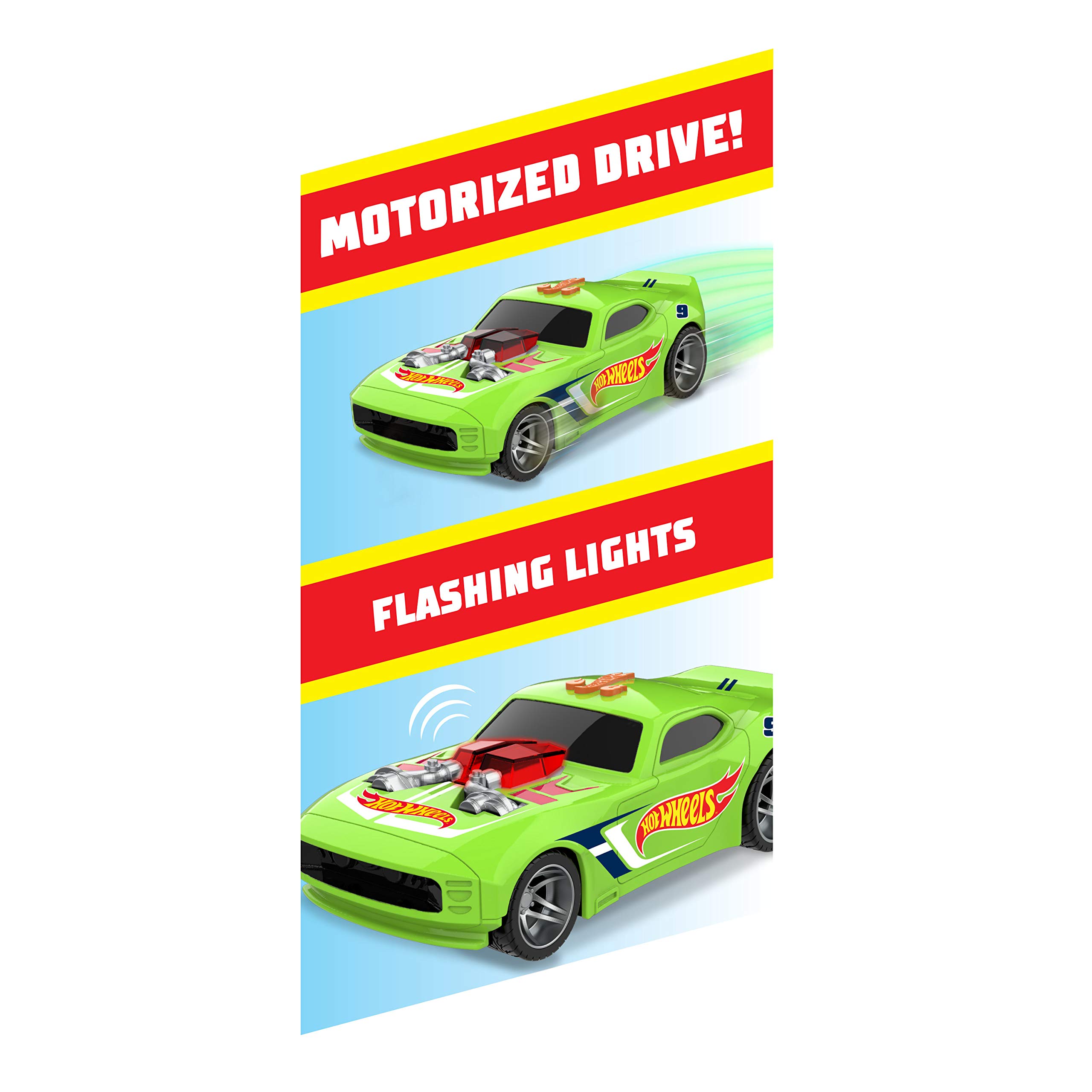 Hot Wheels Poppin Wheelie Cars Nitro Door Slammer, Multicolor