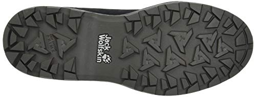 Jack Wolfskin Men's Jack Ride Mid M Hiking Boot, Phantom/Espresso, 10.5