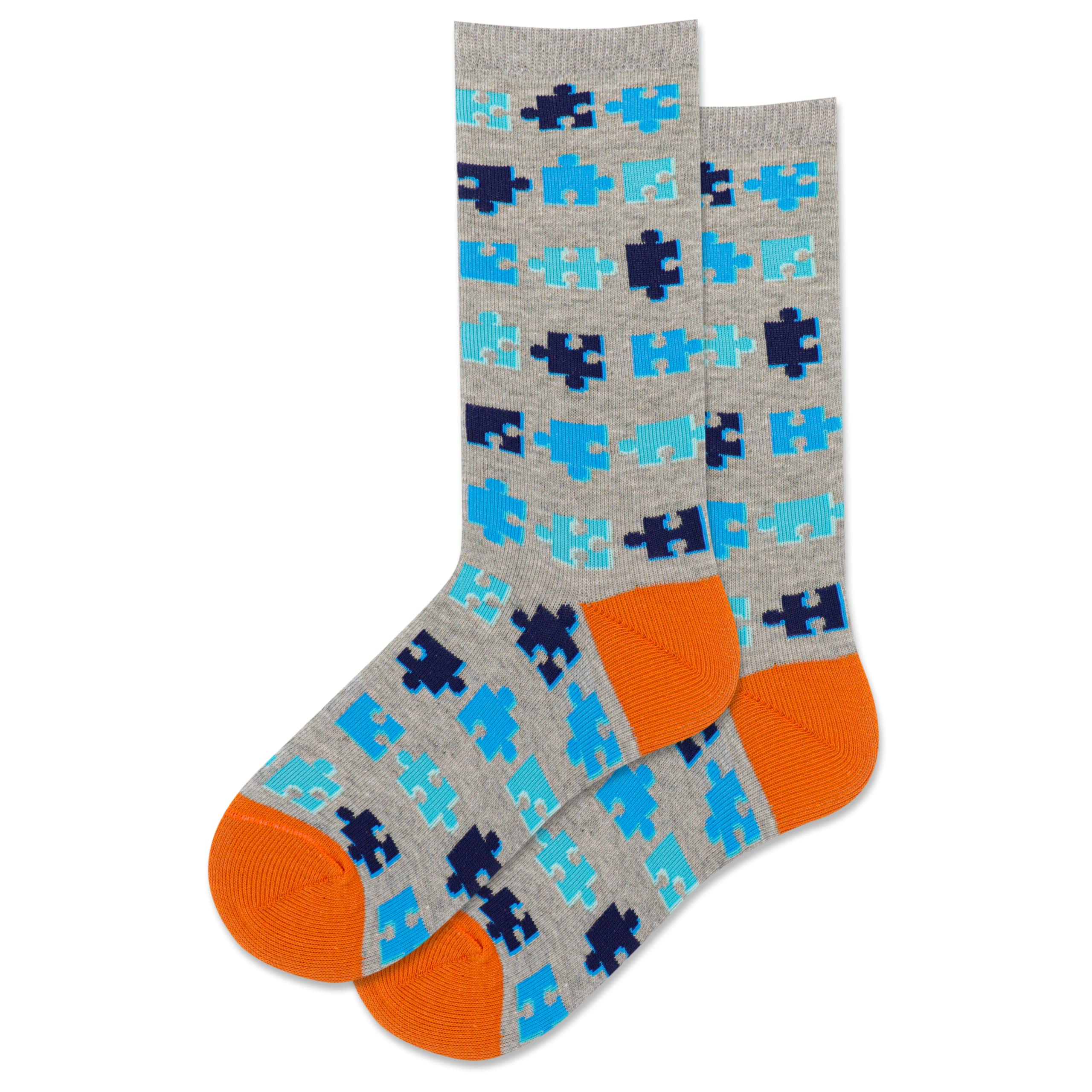 Hot Sox Kids' Big Fun Conversation Starter Crew Socks-1 Pair Pack-Cool Boys & Girls Gifts, Golf (Green), Large-X-Large