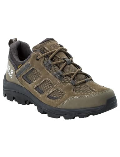 Jack Wolfskin Men's Vojo 3 Texapore Low M Hiking Boot, Khaki/Phantom, 10.5