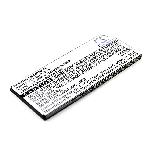 XSP Replacement BATERY 8800 PN 74-102376-01, CP-BATT-8821, GP-S10-374192-010H 1700mAh