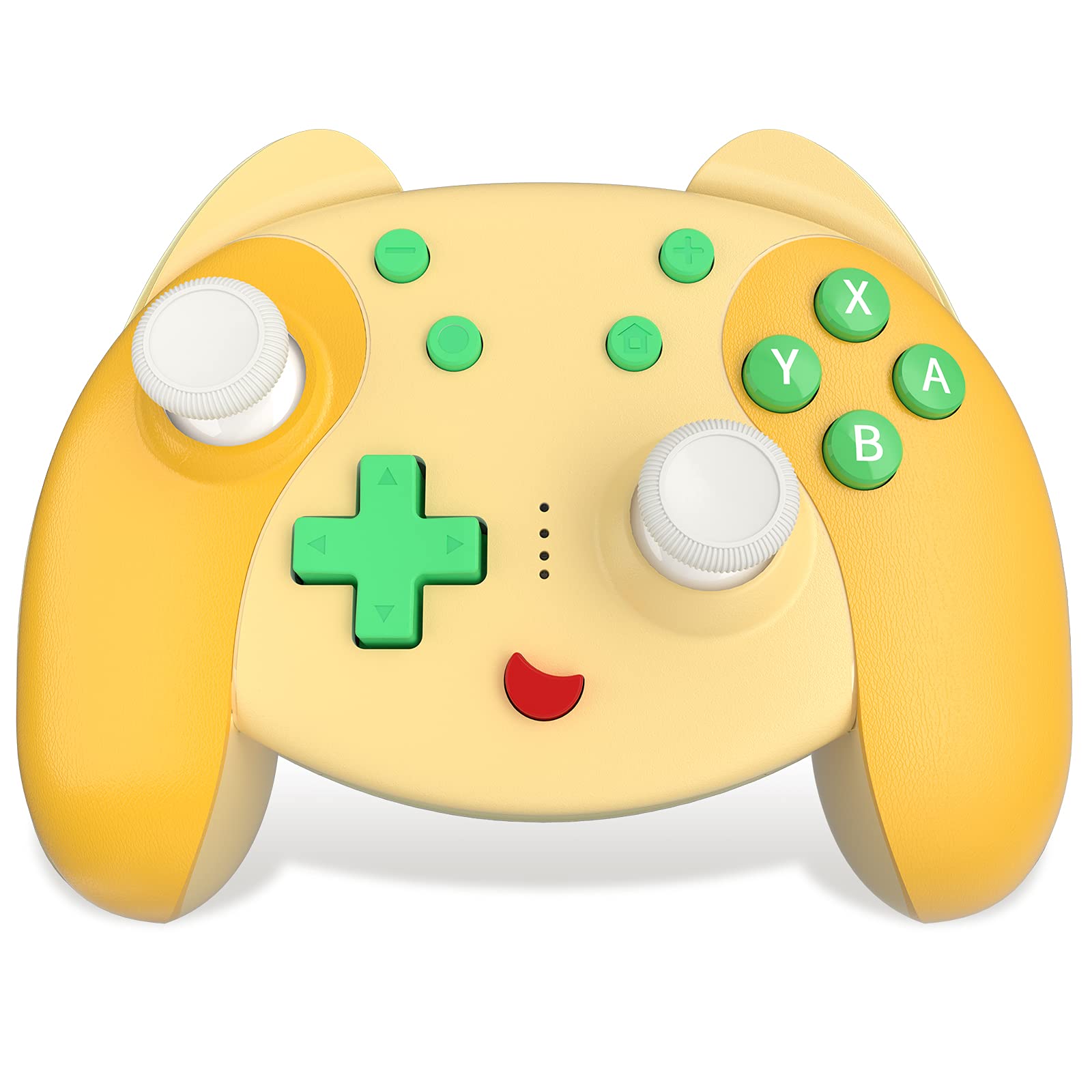Isabelle Wireless Controller for Nintendo Switch, KINGEAR Cute Remote Switch Controller Compatible with Nintendo Switch/Switch Lite Console, Switch Pro Pontroller with NFC/ Wake-up/ Turbo/ 6-Axis
