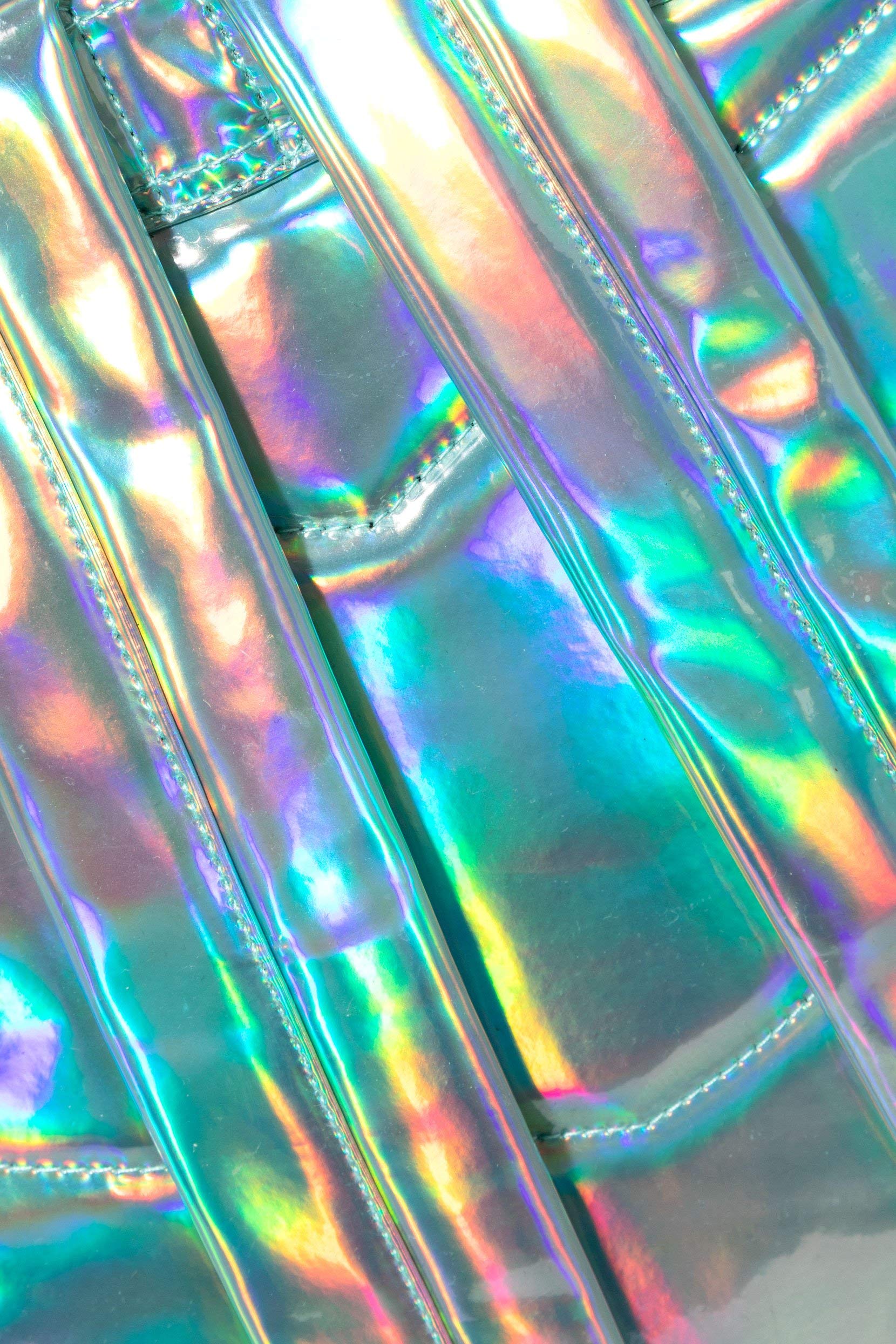 Hype Mint Holographic Backpack