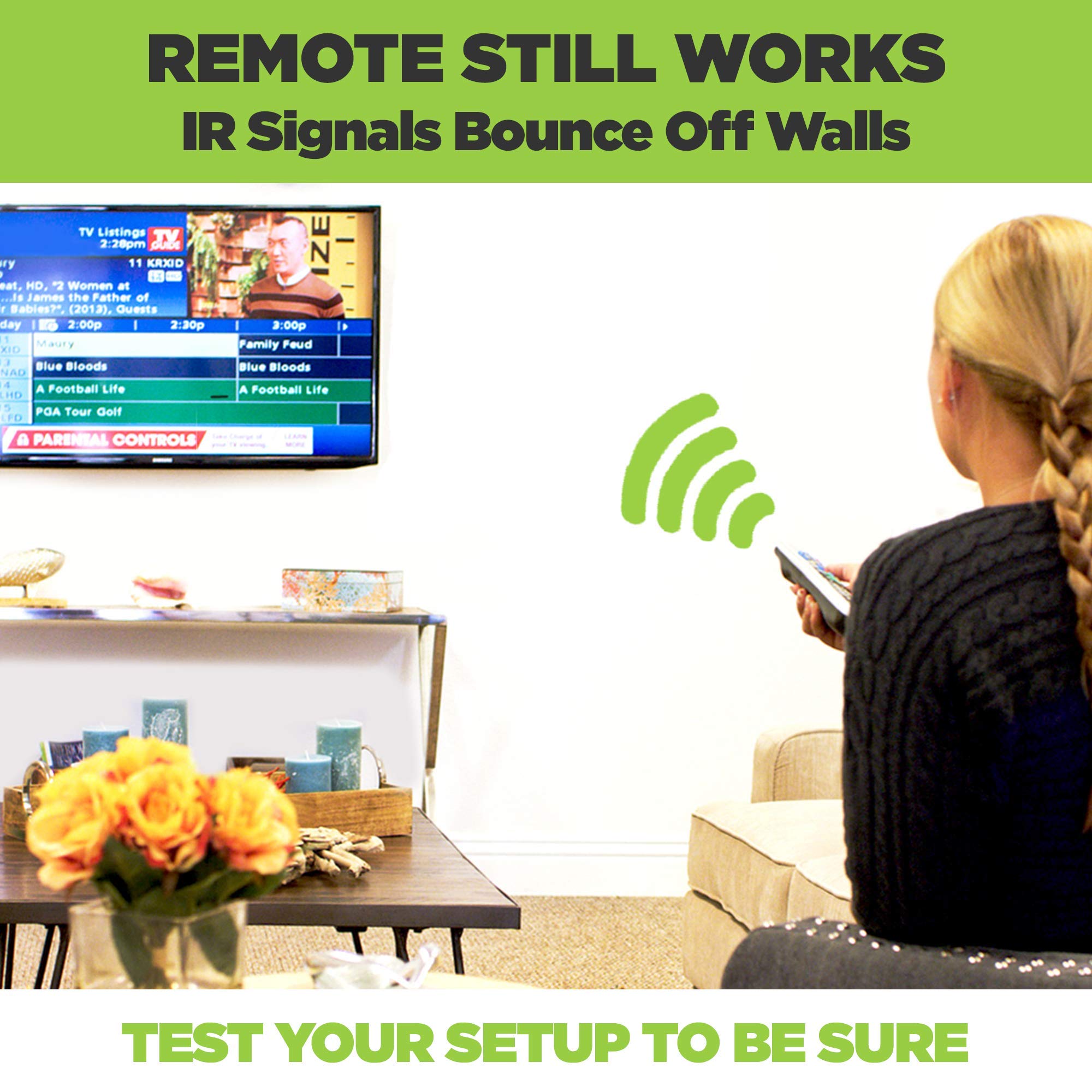 HIDEit Mounts Uni-SW VESA Mount - American Company - Black Steel Adjustable Small and Wide Device Wall Mount - Cable Box Wall Mount, Modem Wall Mount, Router Mount and More - Behind TV Cable Box Mount