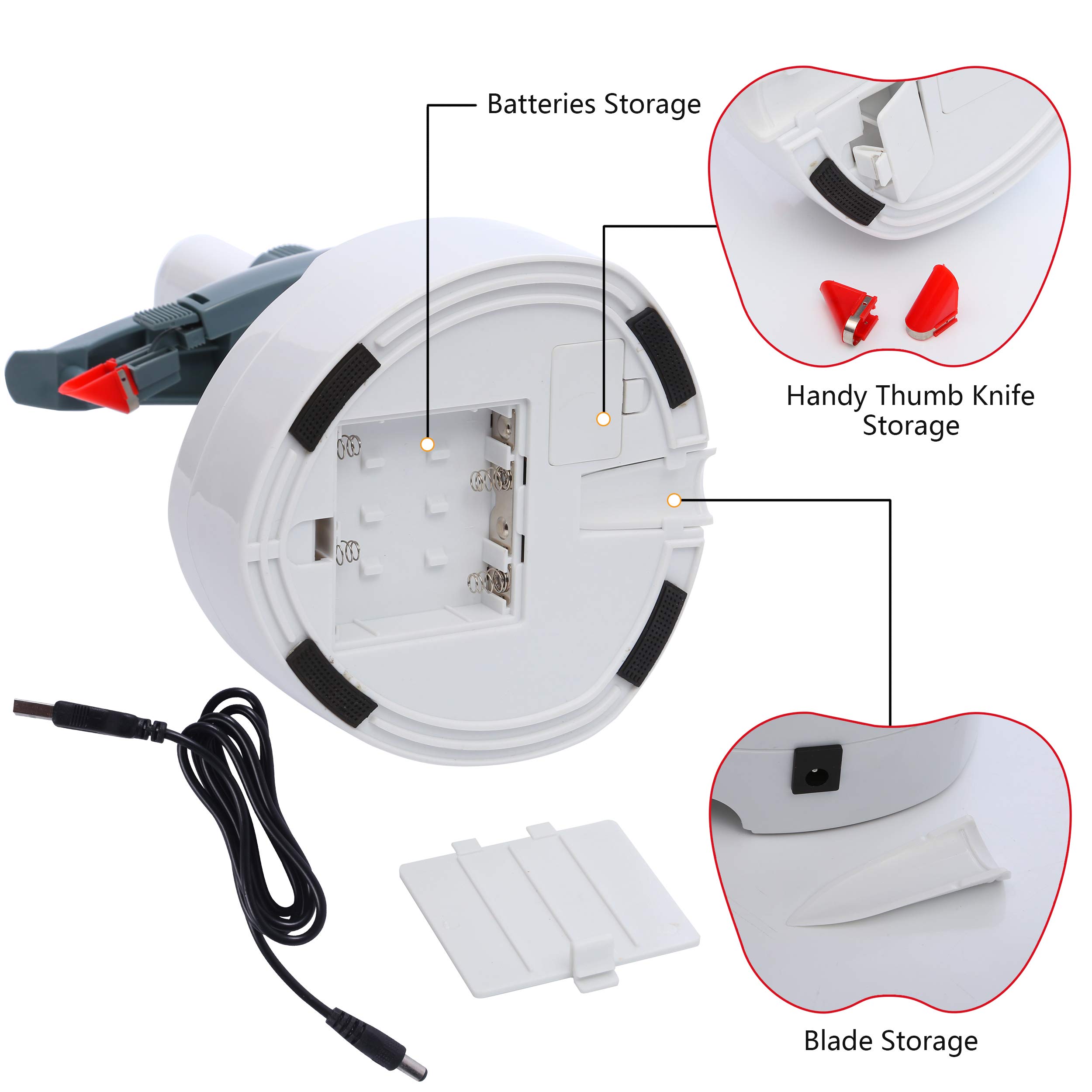 HOTIME Electric Potato Peelers-Electric Apple Peeler Automatic Rotating Fruits Peeler Vegetables Paring Machine Kitchen Peeling Tool for Apple-White