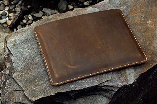 Vintage distressed Leather surface pro sleeve case for Microsoft surface pro 4 5 6 SPX05S