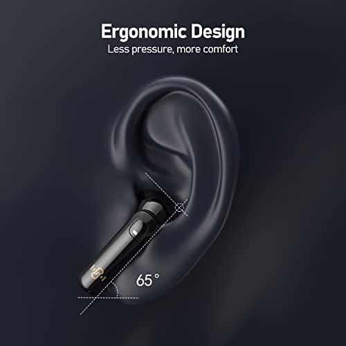 Wireless Earbuds, Gsoemon Qualcomm® aptX™ Deep Bass HiFi Stereo Sound in-Ear Headphones 13mm Driver CVC 8.0 Clear Call Noise Reduction True Wireless Earbuds Bluetooth 5.1 IP5 Waterproof Touch Control