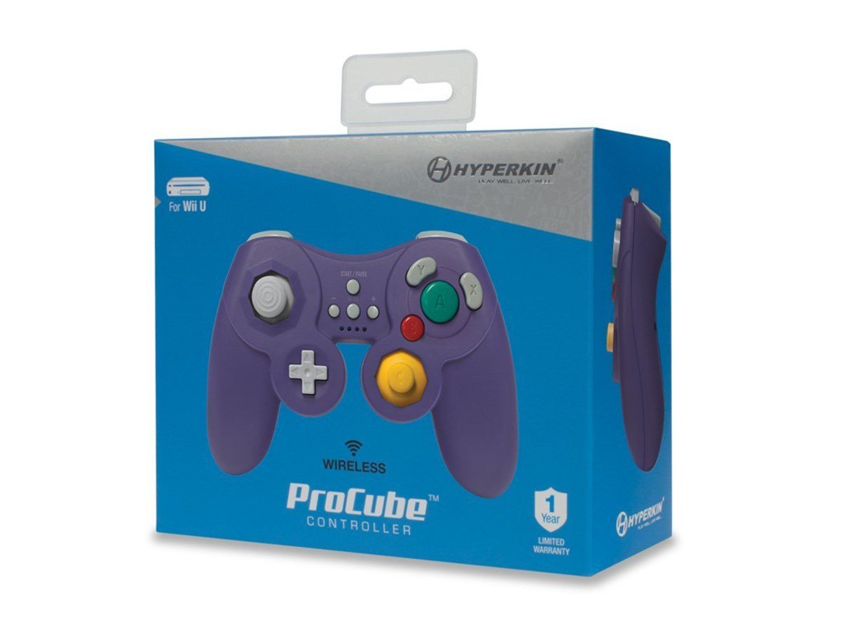 Hyperkin ProCube Wireless Controller for Wii U (Purple)