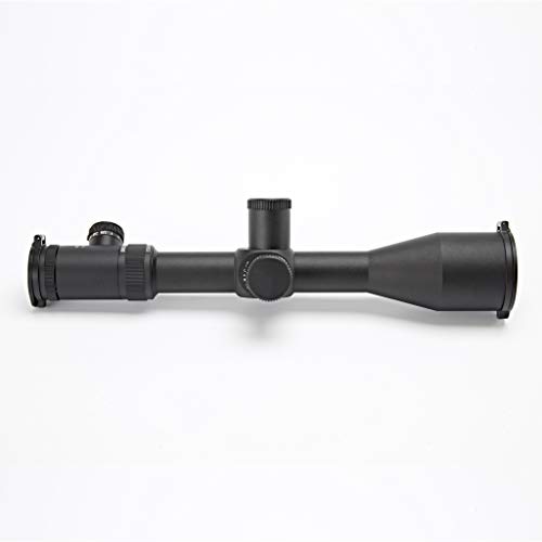 Hi-Lux Optics UD530X56-R Uni-Dial 5-30 x 56 34mm Tube Rifle Scope with Red Illuminated MIL Ranging Reticle, Black