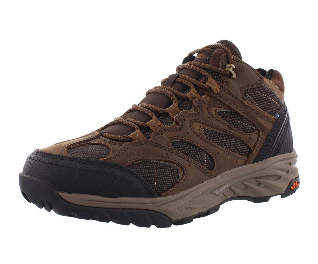 HI-TEC Men's Wild-Fire Blaze Mid I WP Chocolate/Tan Low Top Hiking Boot - 8M