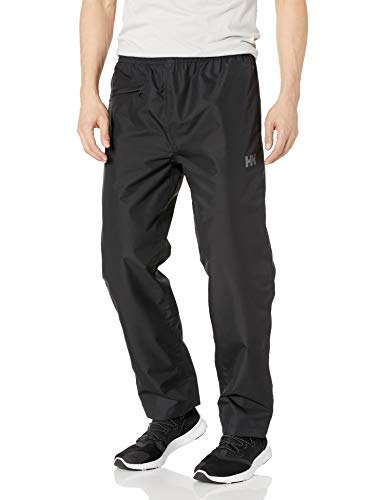 Helly-Hansen Men's Dubliner Waterproof Windproof Rain Pant, Black, X-Large