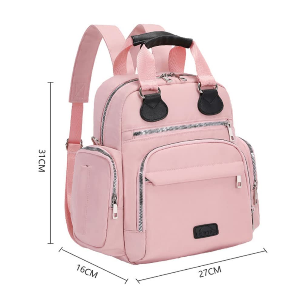 SPYLOH Diaper Bag Backpack Multifunction Travel Back Pack Maternity Baby Changing Bags Large Capacity (Gray)