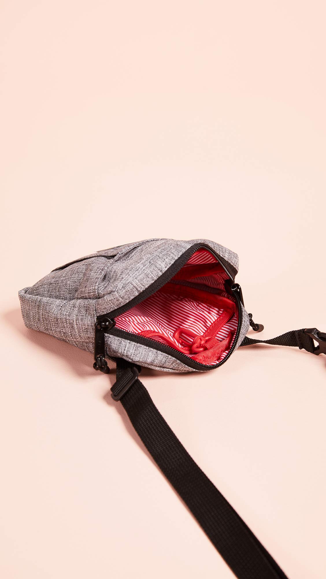 Herschel Cruz Body Bag, Raven Cross Hatch, 0.5L