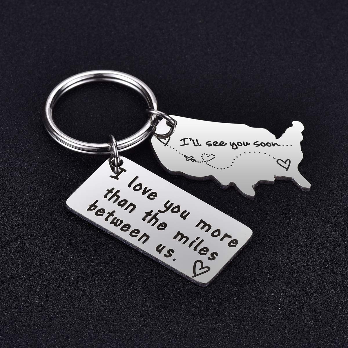 I Love You More Than The Miles Between Us Long Distance, 1 Pack, Size No Size