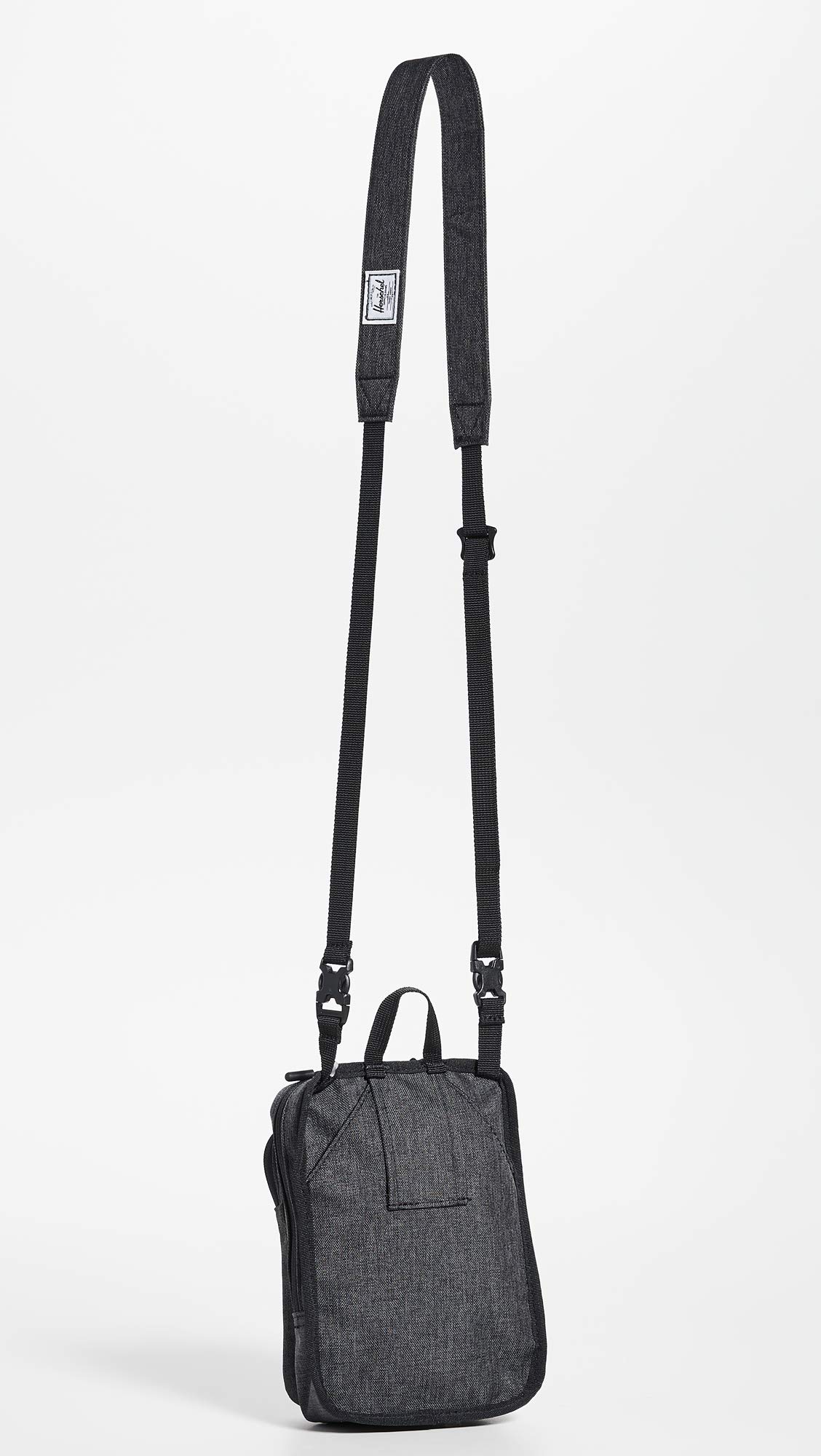 Herschel Form Cross Body Bag, Black Crosshatch, Large,10568-02090-OS