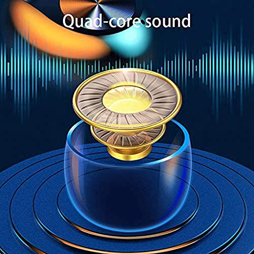 TBIIEXFL Headset Touch Function with Charging Box Stereo Headphones in-Ear Built-in Microphone Headphones Sports Subwoofer